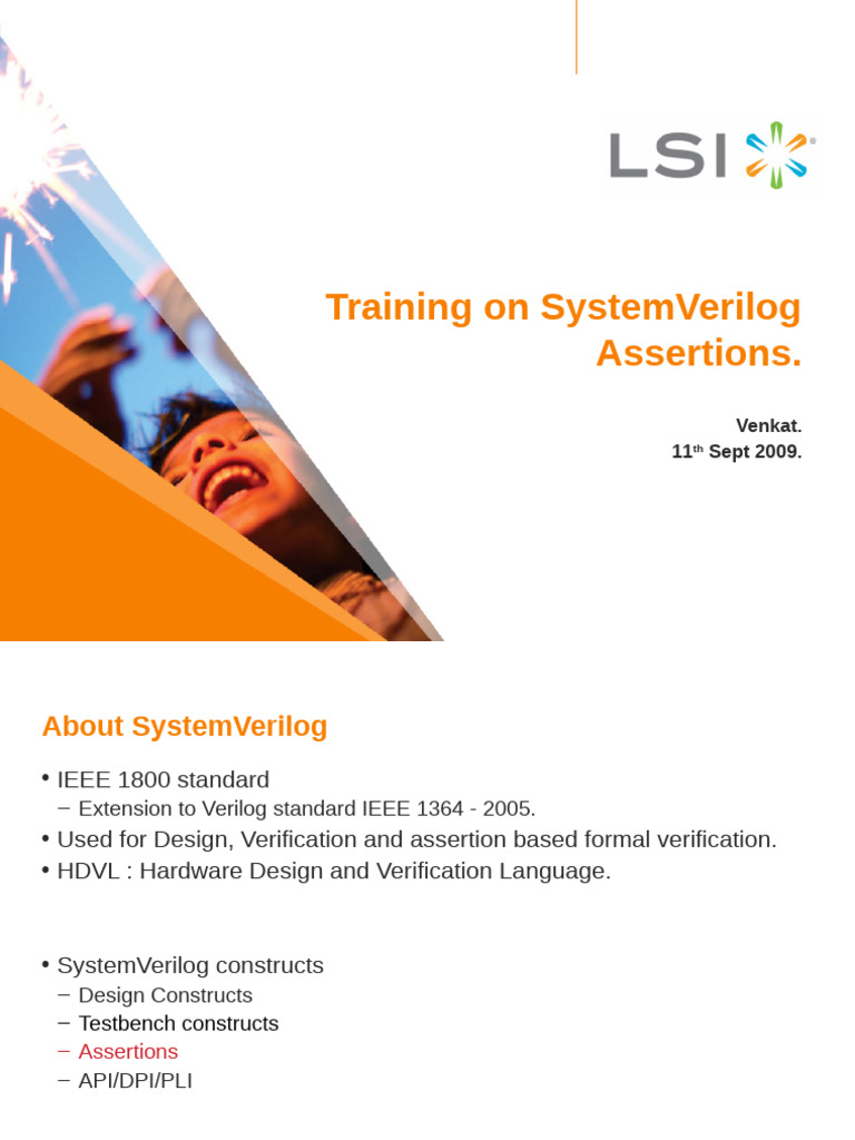 Training On SV Assertions | PDF | Computer Programming | Computer Science