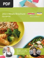 Chartwells New Menu 2526 | PDF | Salad | Gravy