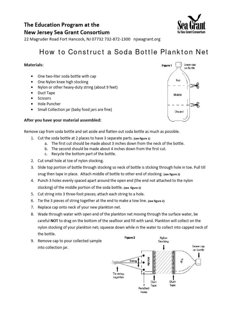 DIY Plankton Net | PDF