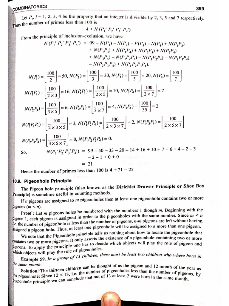 Pigeonhole Principal | PDF Pigeonhole Principal | PDF