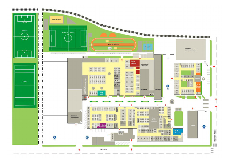 MAPA-UNLAM--AULAS (1) | PDF