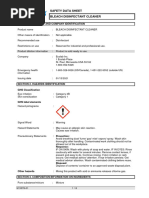 Material Safety Data Sheet - Clorox Healthcare Bleach Germicidal Wipes | PDF | Bleach | Chemical ...