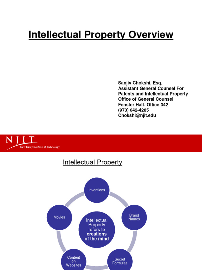 Revised Intellectual Property Presentation Official Version | PDF ...