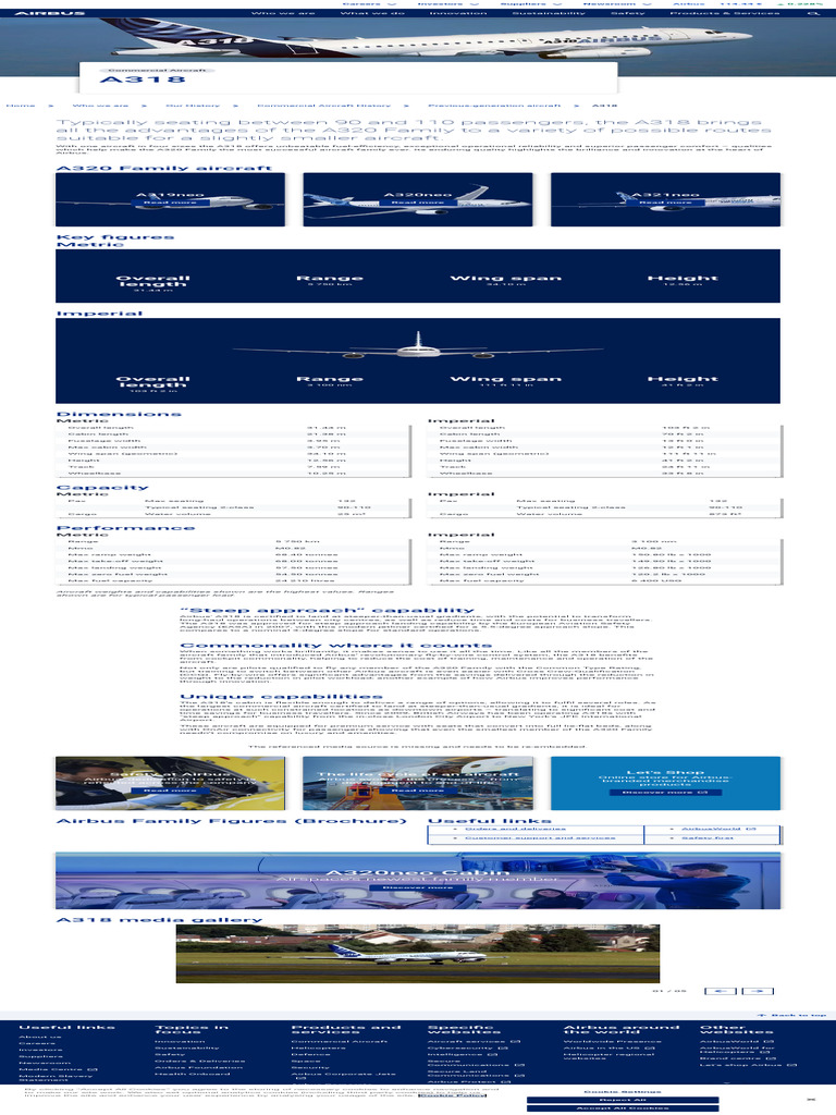 A318 Airbus | PDF | Http Cookie | Aviation