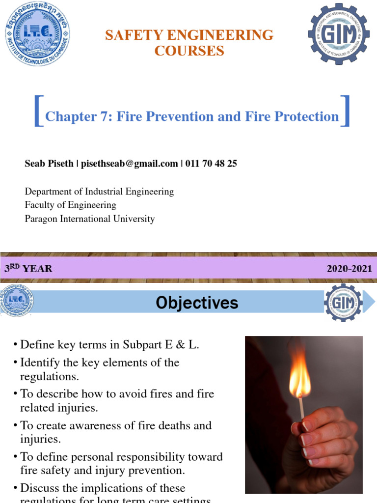 Fire Safety Regulations Guide | PDF | Firefighting | Fires