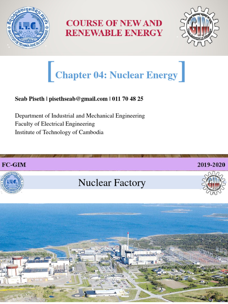 Chapter 04-Nuclear Energy | PDF | Nuclear Physics | Atomic Nucleus