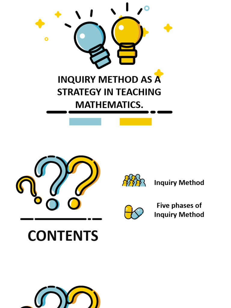 Inquiry Method | PDF | Inquiry | Education Theory