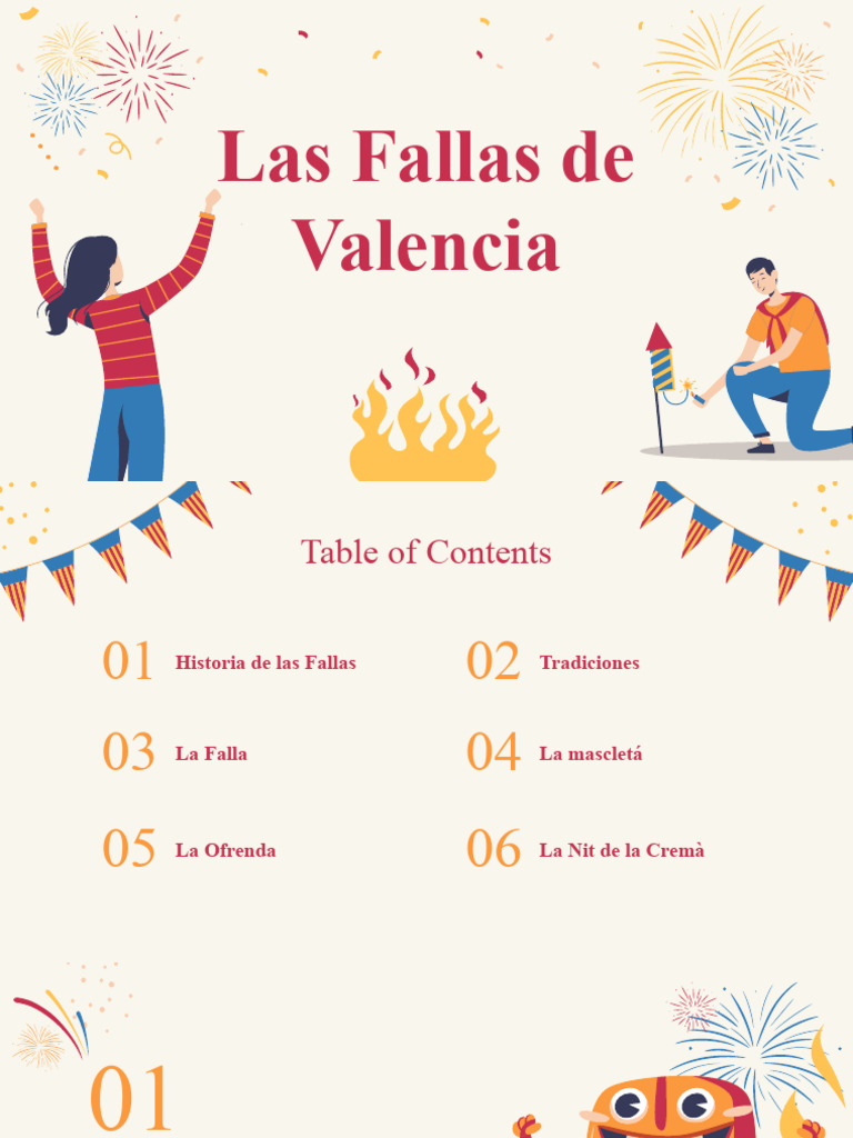 Las Fallas de Valencia - Marisa | PDF | Alimentos | Tradiciones