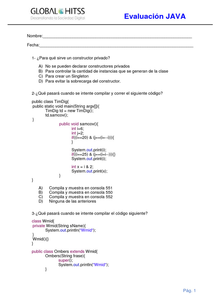 Examen Java, Web, JSP Candidatos | PDF | Java (lenguaje de programación) | Programación de ...