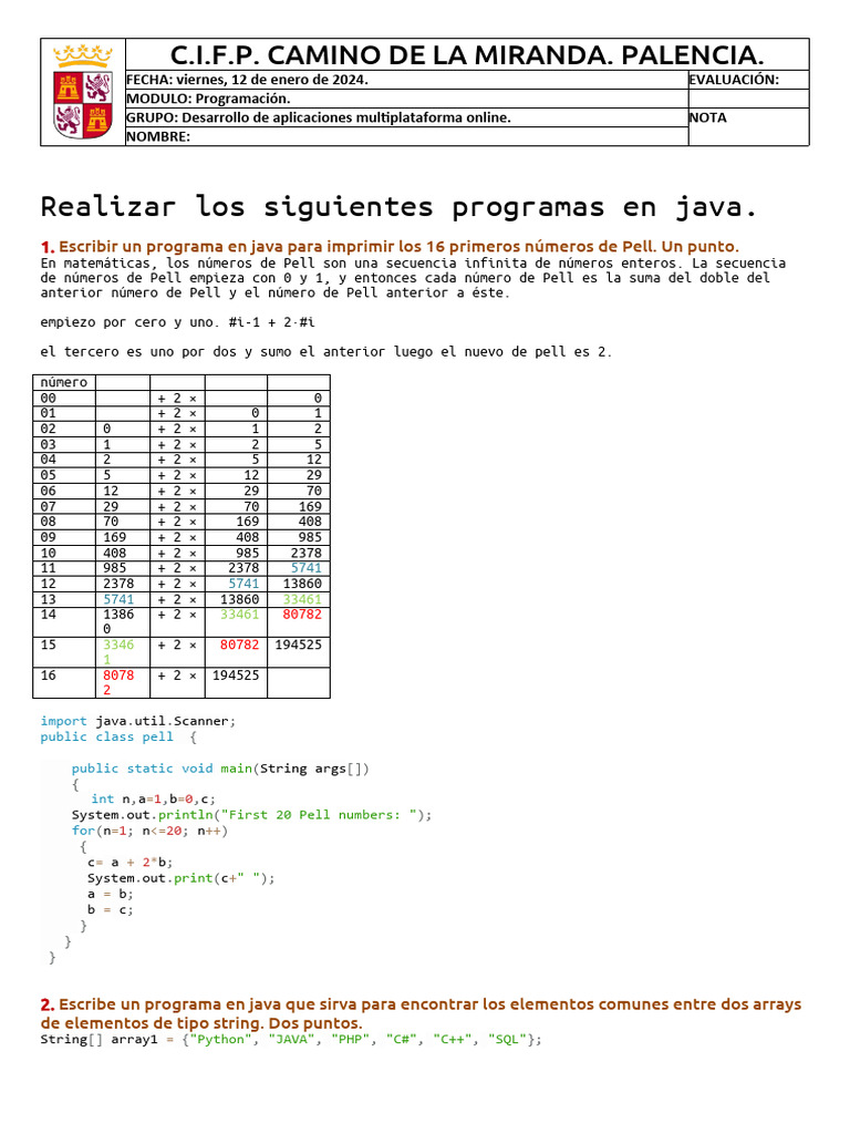 ejemplo examen programación dam online | PDF | Herencia (Programación Orientada a Objetos ...