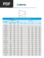 Vertex Conversion Chart for Contacts | PDF | Teaching Methods & Materials