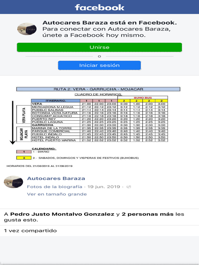 Autocares Baraza Ha Añadido Una Foto Nueva. - Autocares Baraza | PDF