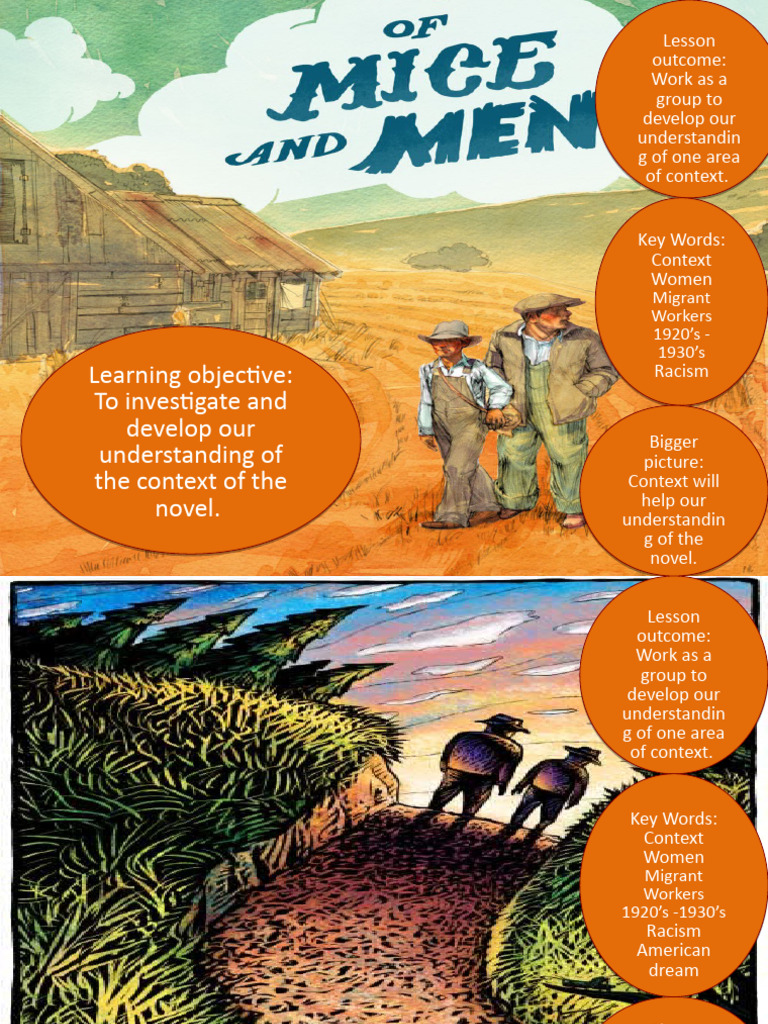 of Mice and Men Context | PDF | Understanding | Intelligence
