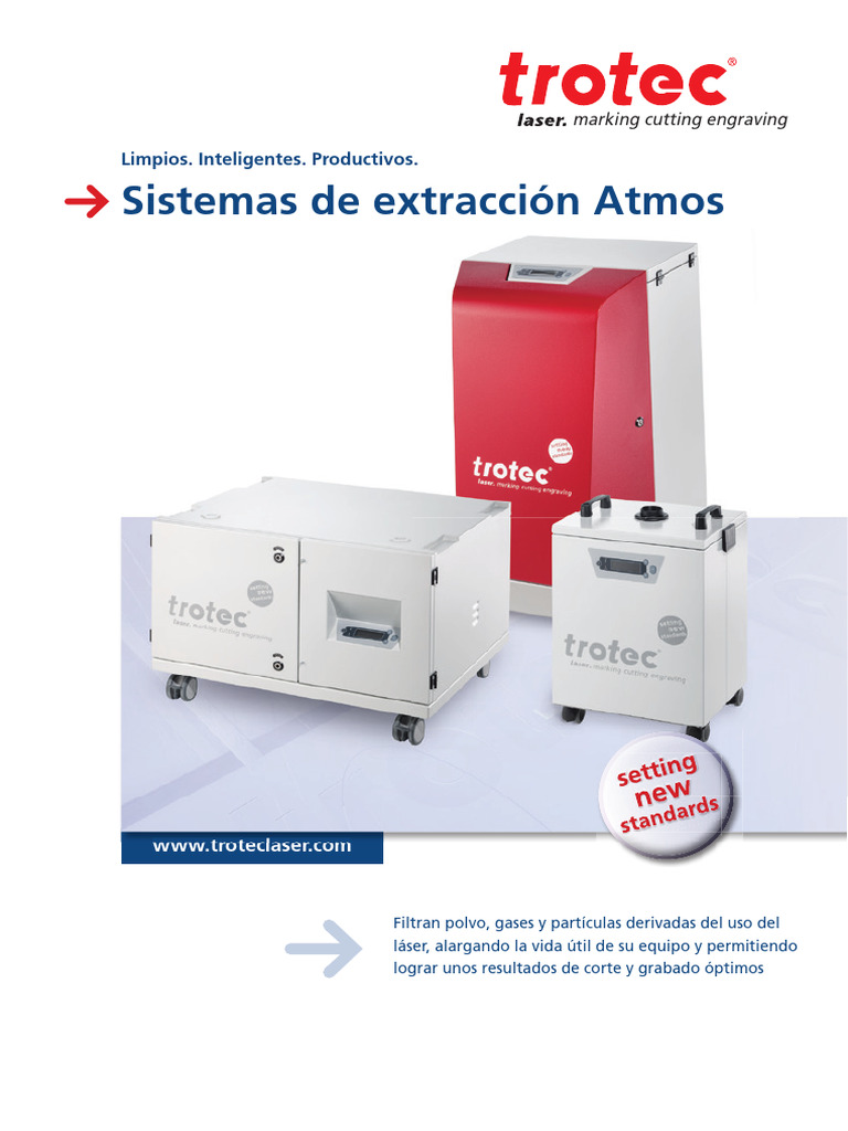 Atmos Sistemas de Extraccion Laser | PDF | Polvo | Software