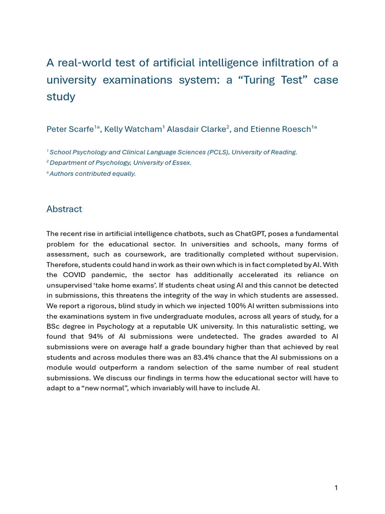 Scarfe Watcham Clarke Roesch 2023 | PDF | Prefrontal Cortex | Deep Learning