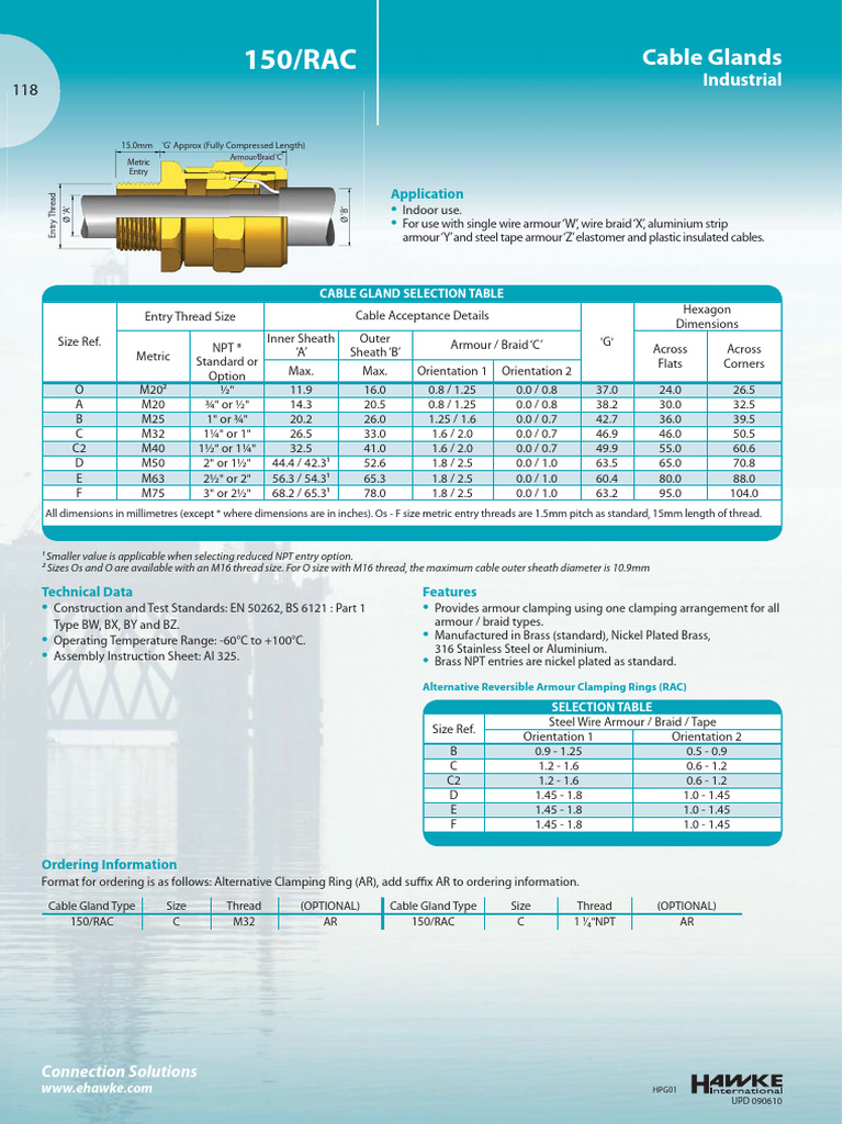 150 Rac | PDF | Wire | Equipment