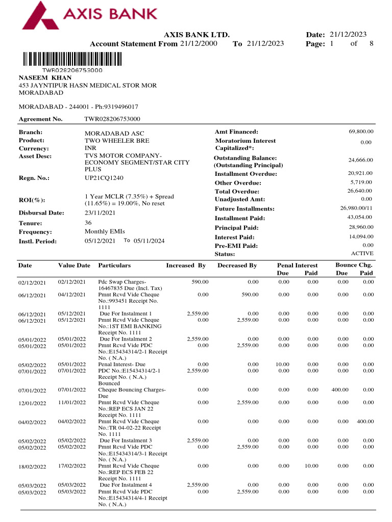 TWR 028206753000 | PDF | Cheque | Financial Services