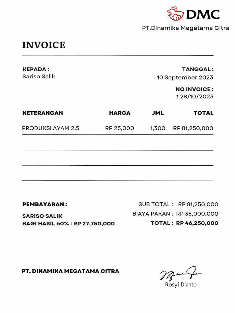 Invoice Salik | PDF