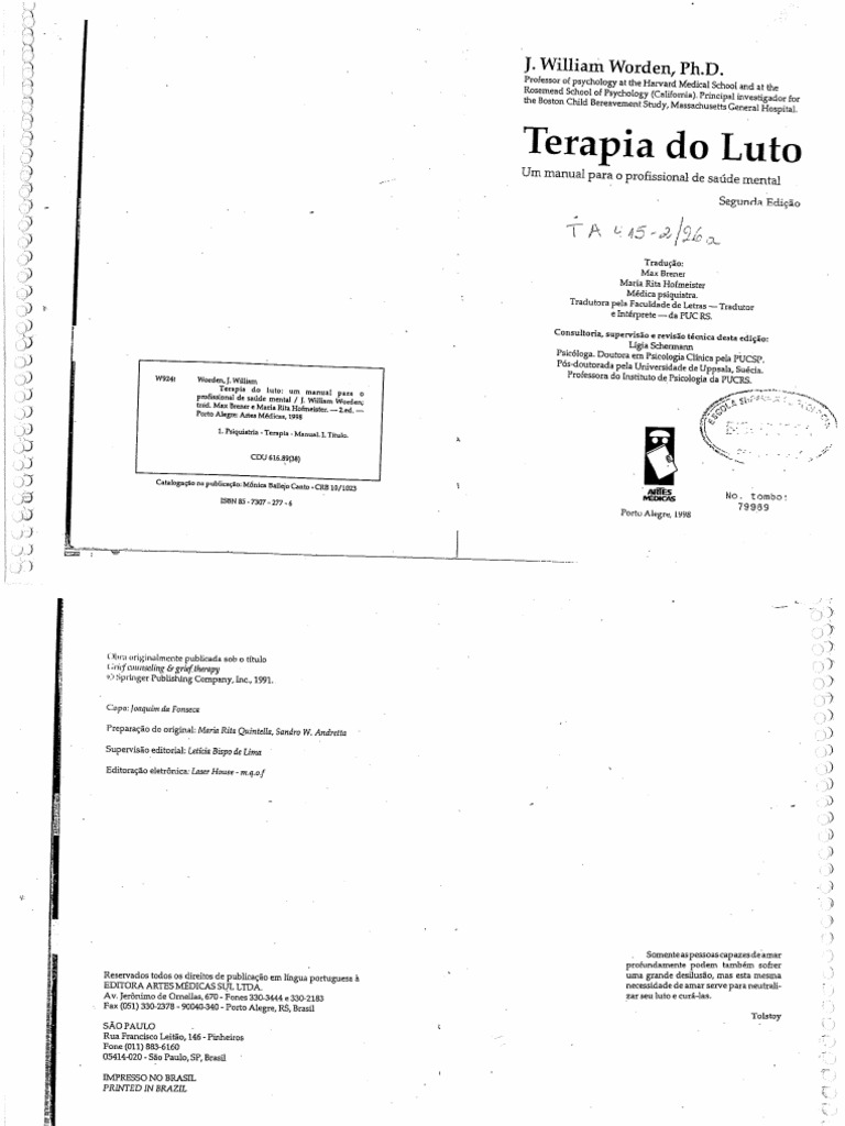 Terapia Do Luto | PDF