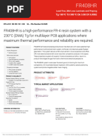 EM-827/EM-827B Material Properties | PDF | Thermal Expansion | Materials