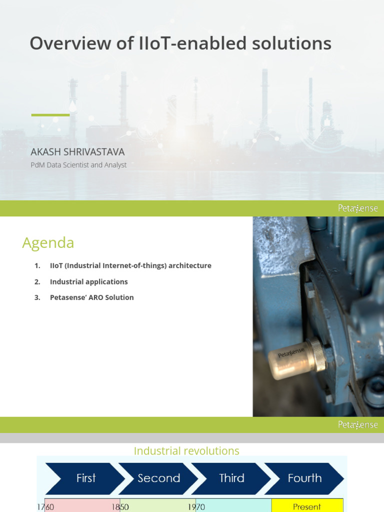 Overview IIoT-enabled Solutions | PDF