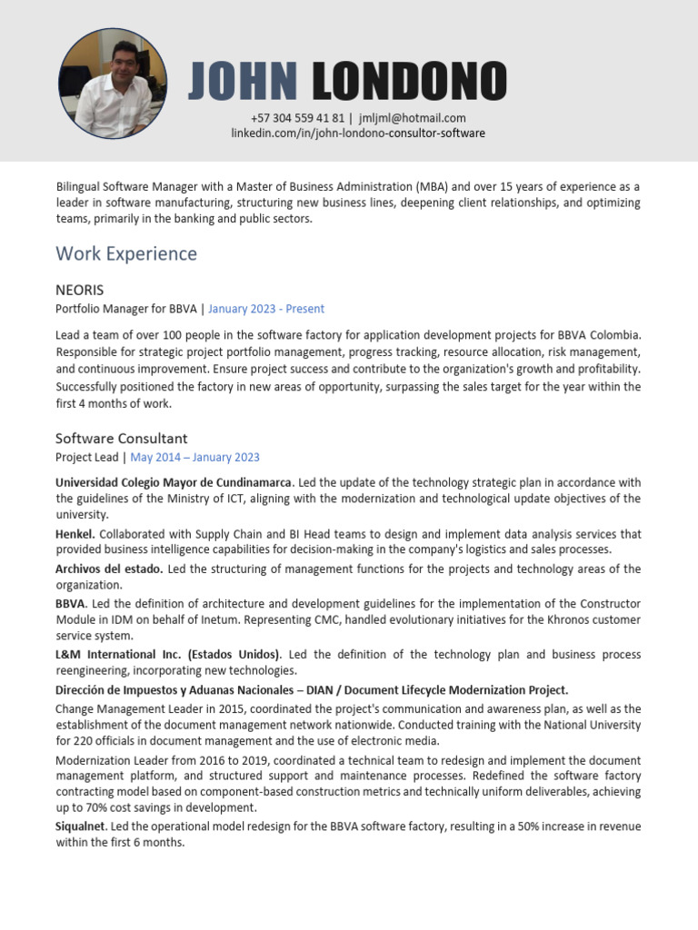 HV John Londoño vEN202305-01 | PDF | Component Based Software ...