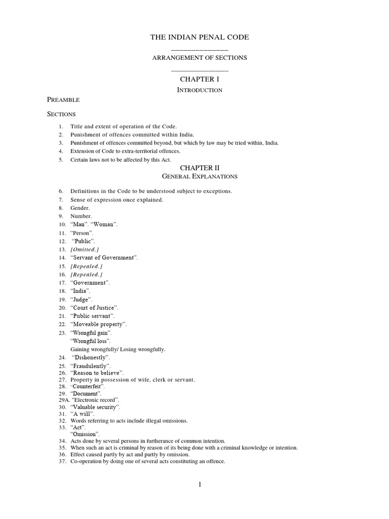 IPC SECTIONS | PDF | Forgery | Burglary