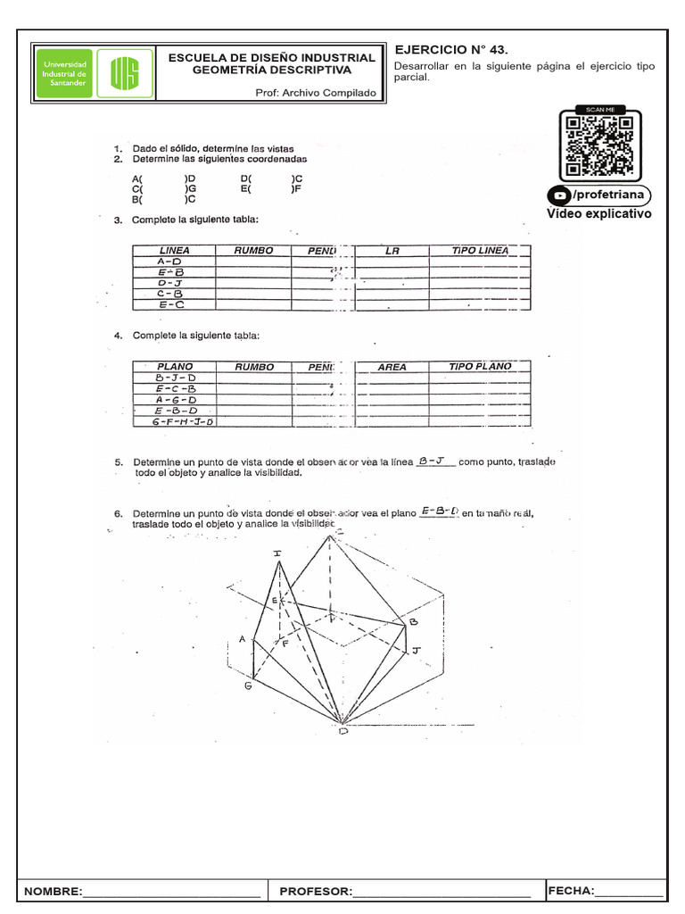 Ejercicio 43 - Módulo 2 - Universidad Industrial de Santander | PDF