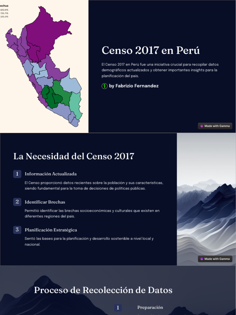 Resultados del Censo 2017 en Perú | PDF | Planificación | Censo