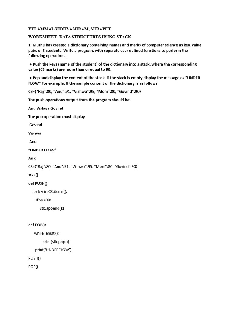 Stack-avg | PDF | Theoretical Computer Science | Data Management