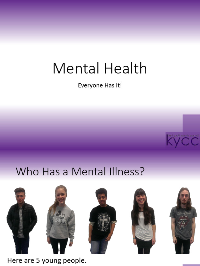 Mental Health Lesson Presentation | PDF | Mental Disorder | Obsessive ...