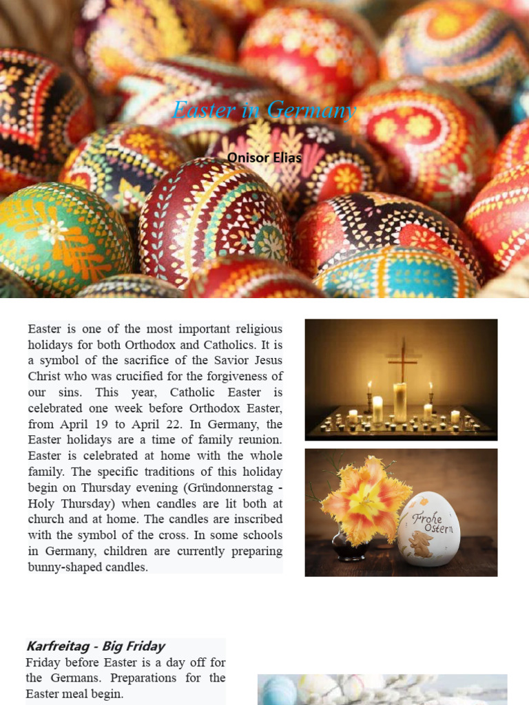 Easter in Germany | PDF