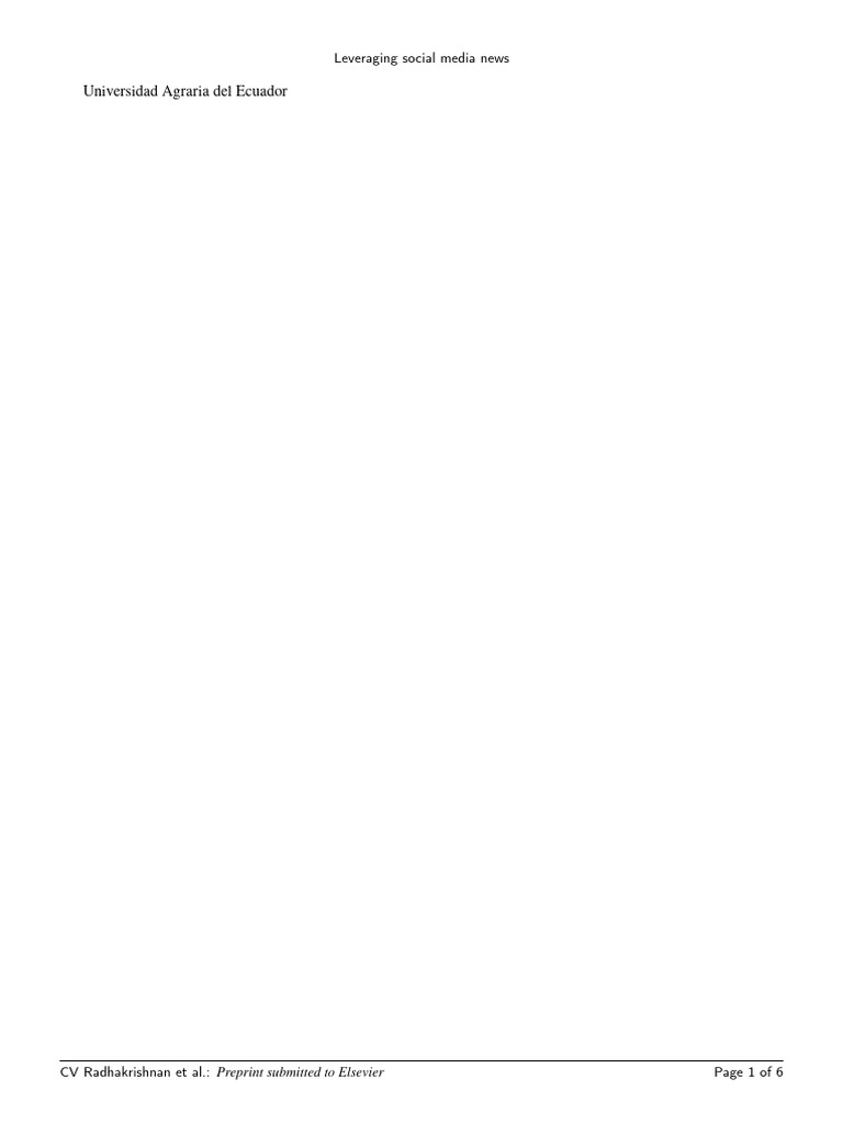 Elsevier S CAS LaTeX Single Column Template-1 | PDF | Especialidades ...