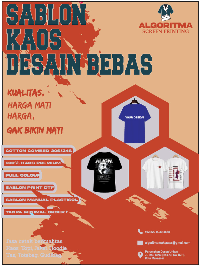 Brosur Sablon | PDF