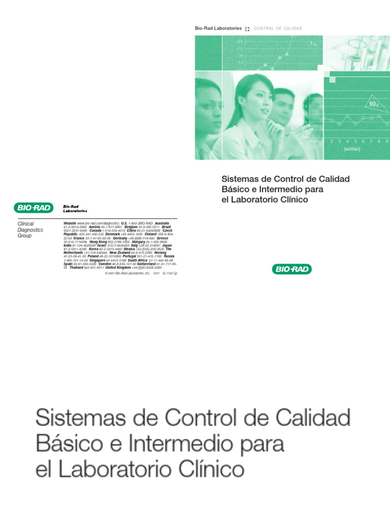 Biorad Calidad | PDF | Desviación Estándar | Estadísticas