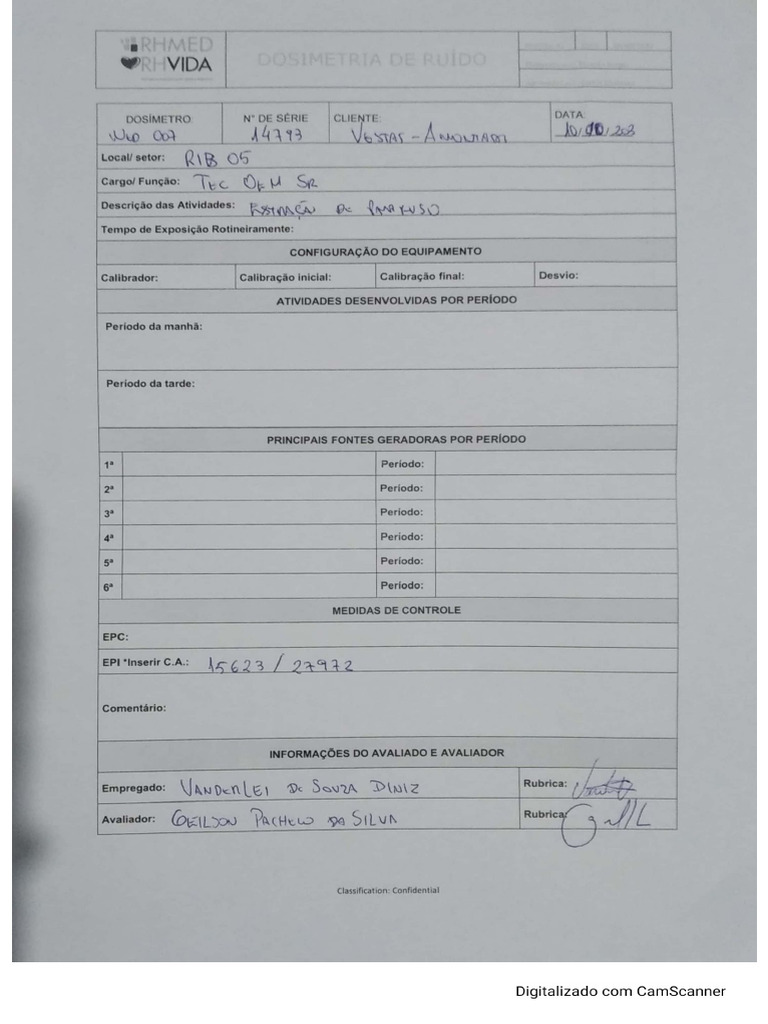 Ficha de Dosimetria-1-2 | PDF