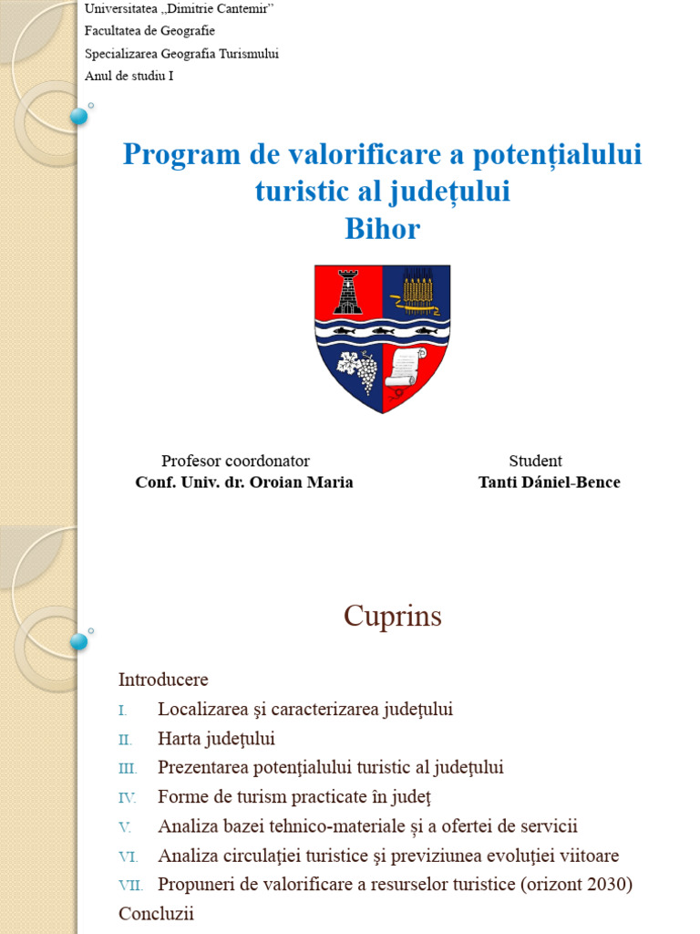 Tanti Daniel Bence Judetul Bihor FINAL | PDF