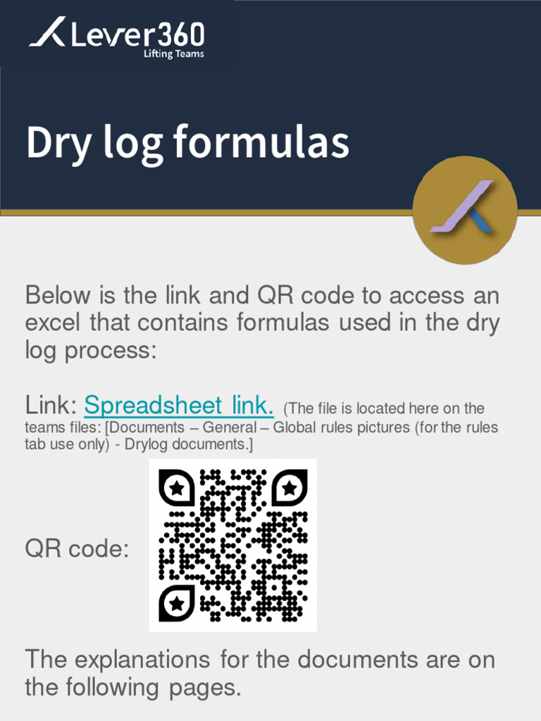 Dry Log Formulas and Calculations | PDF | Microsoft Excel | Humidity