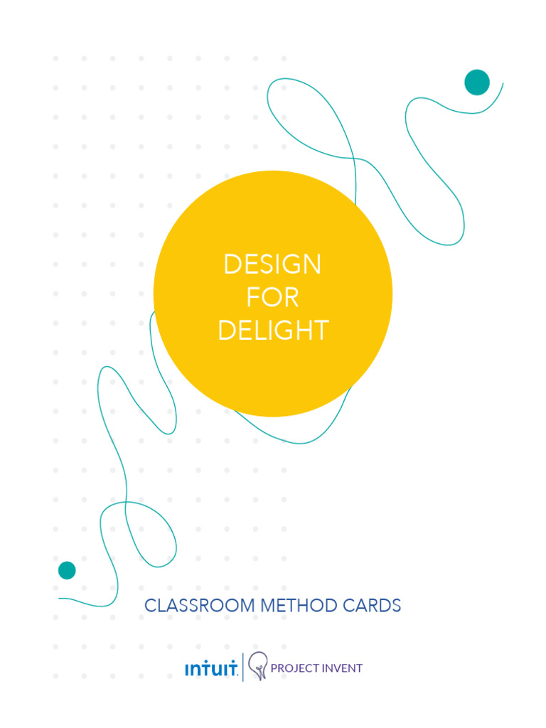 Intuit Education Design4Delight Toolkit 2021 | PDF | Empathy | Prototype