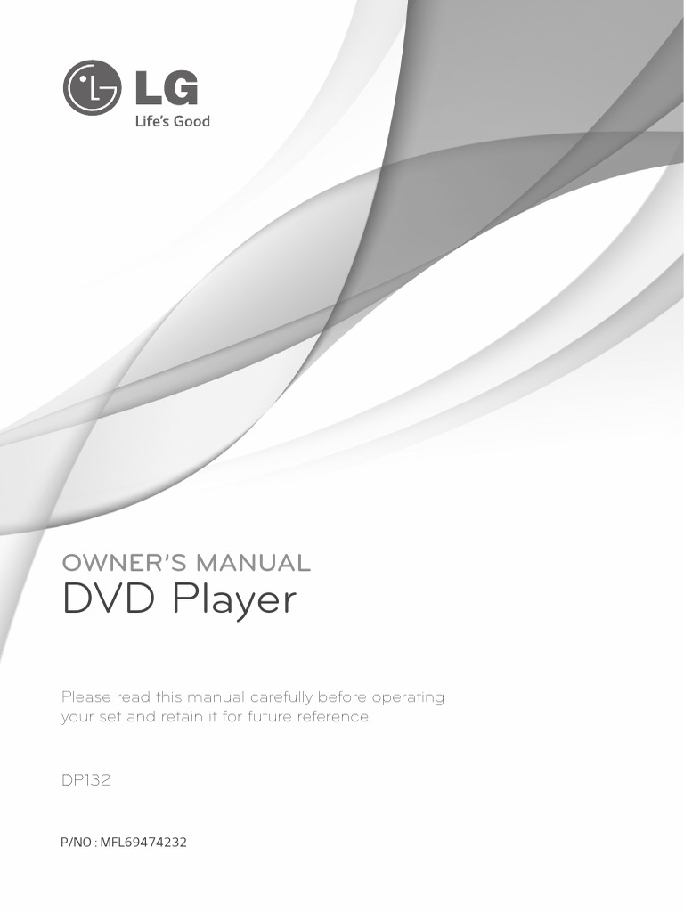 LG Dp132 User Manual | PDF | Compact Disc | Digital Audio