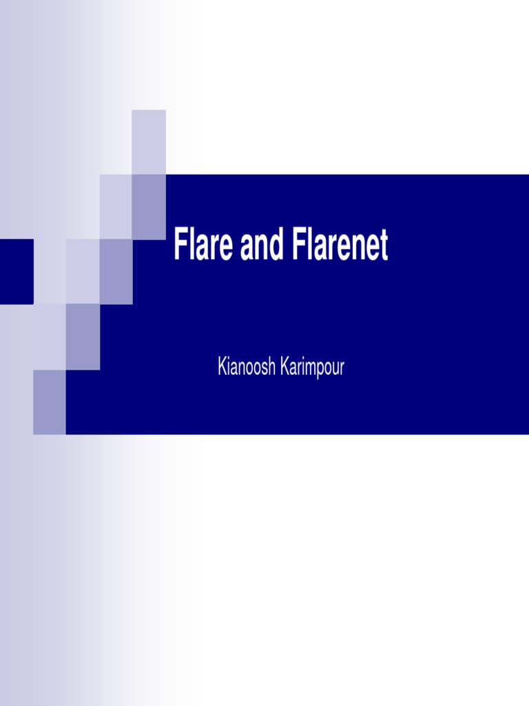 Flare and Flarenet | PDF | Pipe (Fluid Conveyance) | Valve
