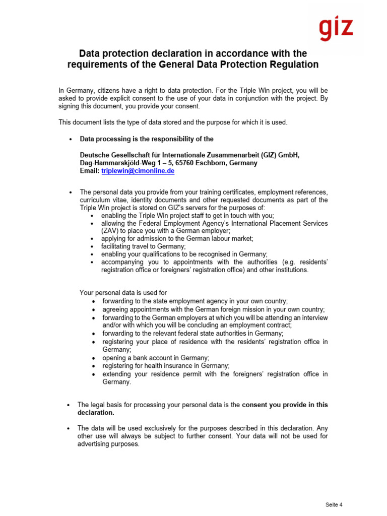 Data Protection Triple Win | PDF