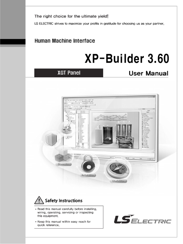 XP-Builder User Guide | PDF | Microsoft Windows | Graphical User Interfaces