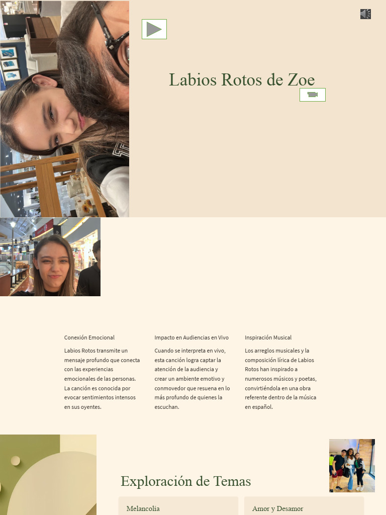 Labios Rotos de Zoenopdf | PDF | Canciones | Las emociones