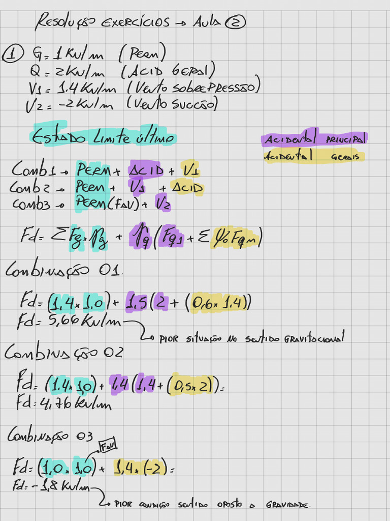 Aula2 - Exercícios 1 e 2 | PDF