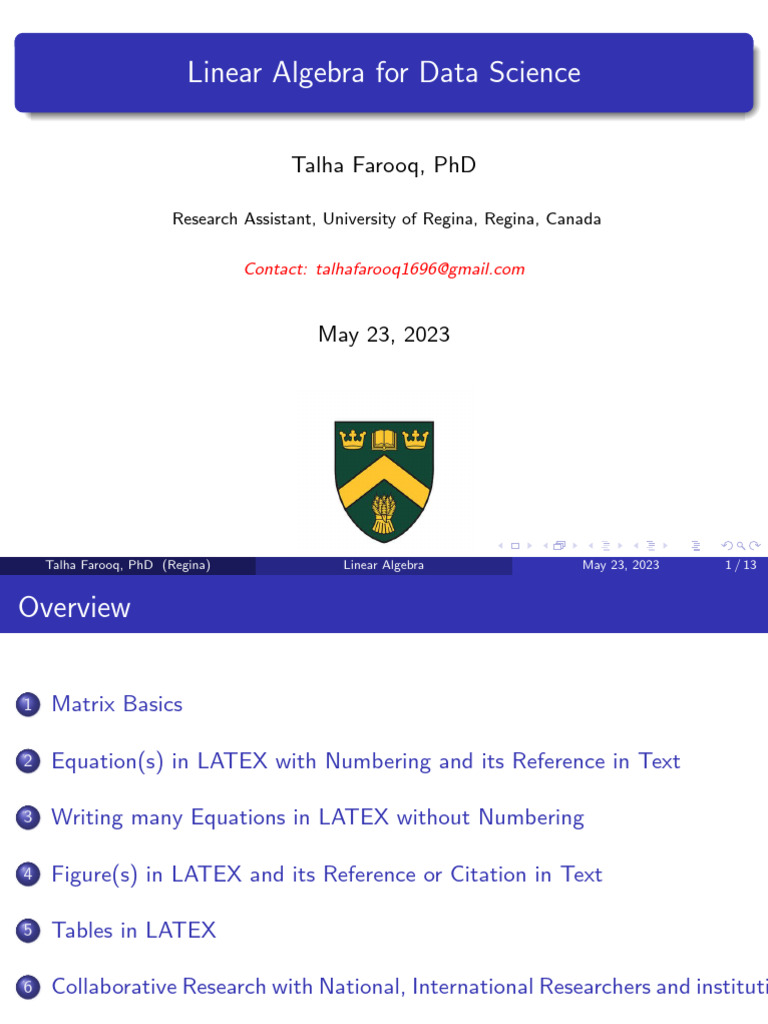 Linear Algebra | PDF