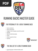 Running Back Drills and Fundamentals Guide | PDF | Association Football ...