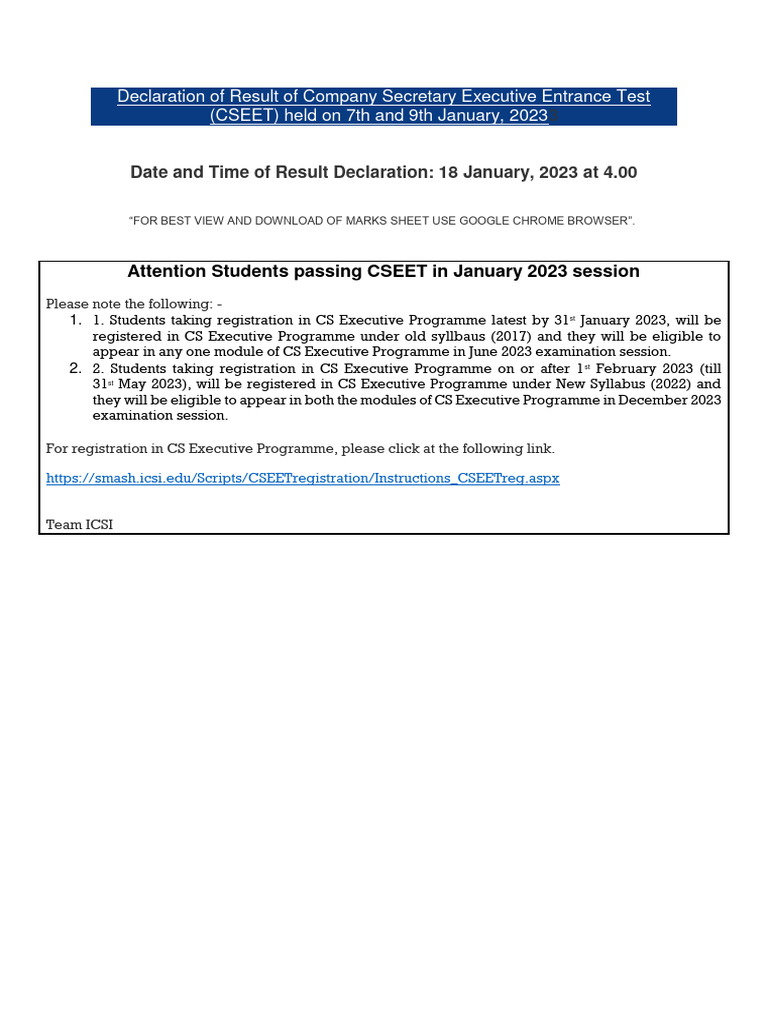 Cseet Study Material | PDF | Career & Growth | Business