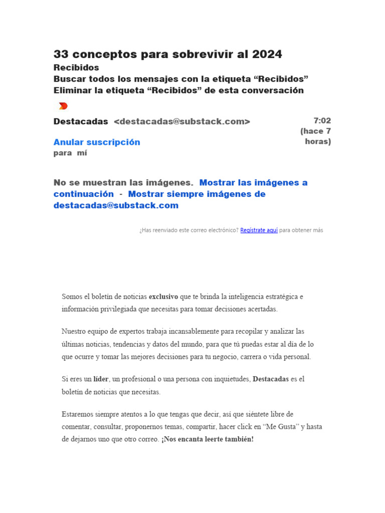 33 Conceptos para Sobrevivir Al 2024 | PDF | Parcialidad | Moralidad