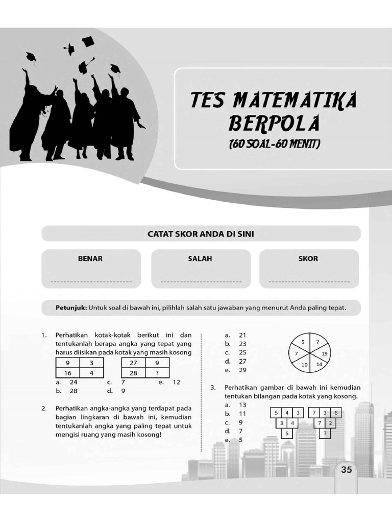 Paket 4 Pola Hitung | PDF